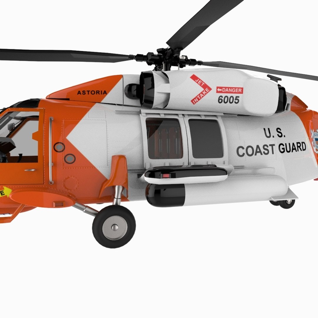 helicopter chopper 3d model