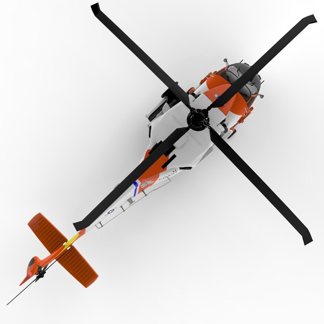 helicopter chopper 3d model