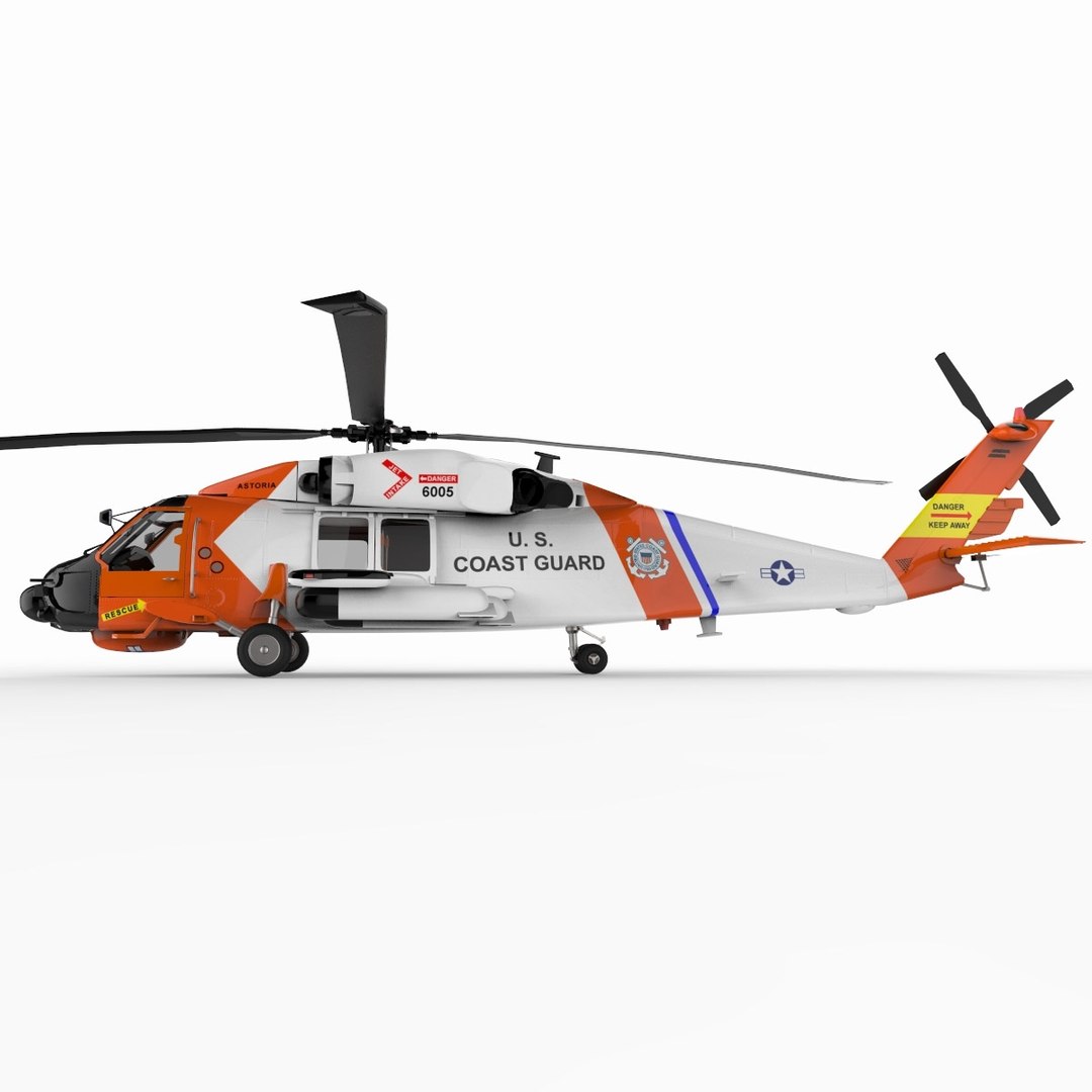 helicopter chopper 3d model
