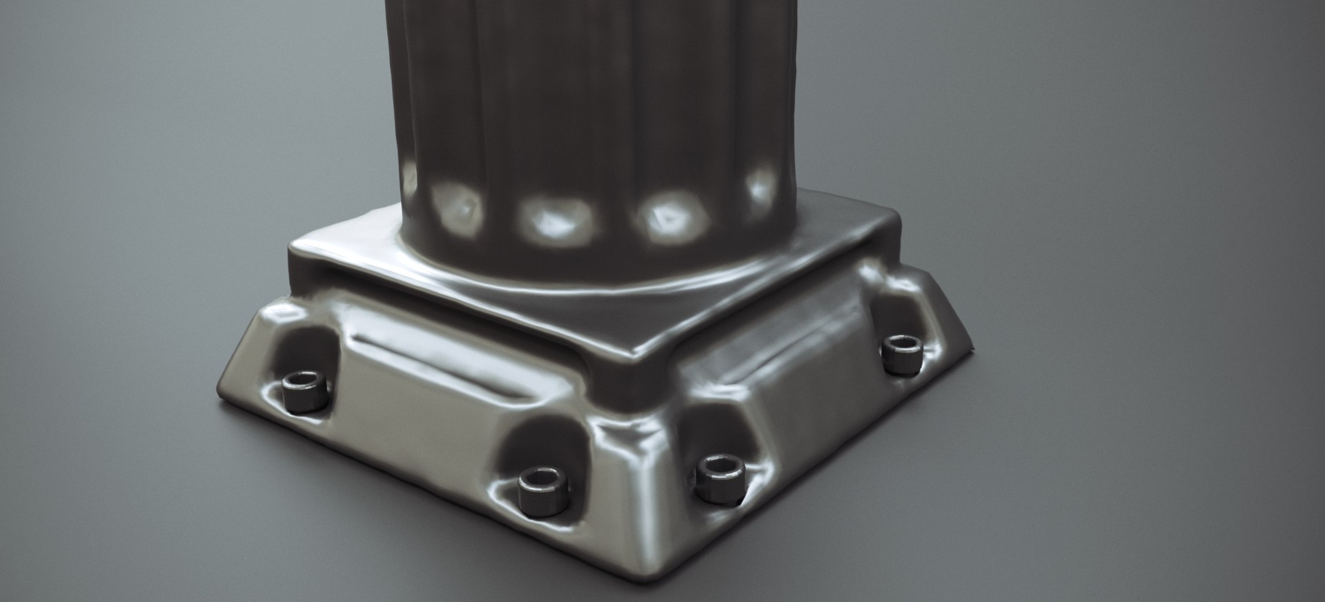 3D CITY SIDEWALK GUARD POST TYPE C - TurboSquid 2074025