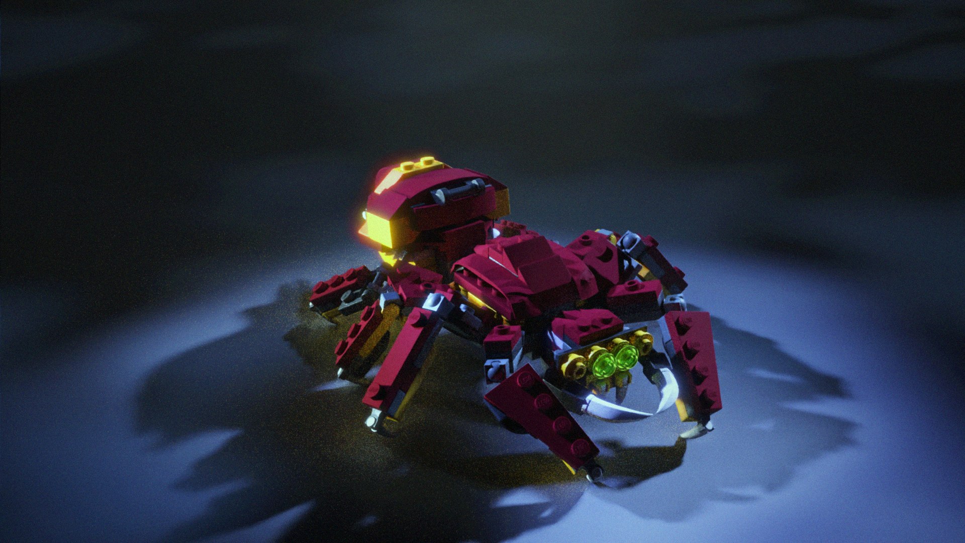 Lego Spider 3D Model - TurboSquid 2059366