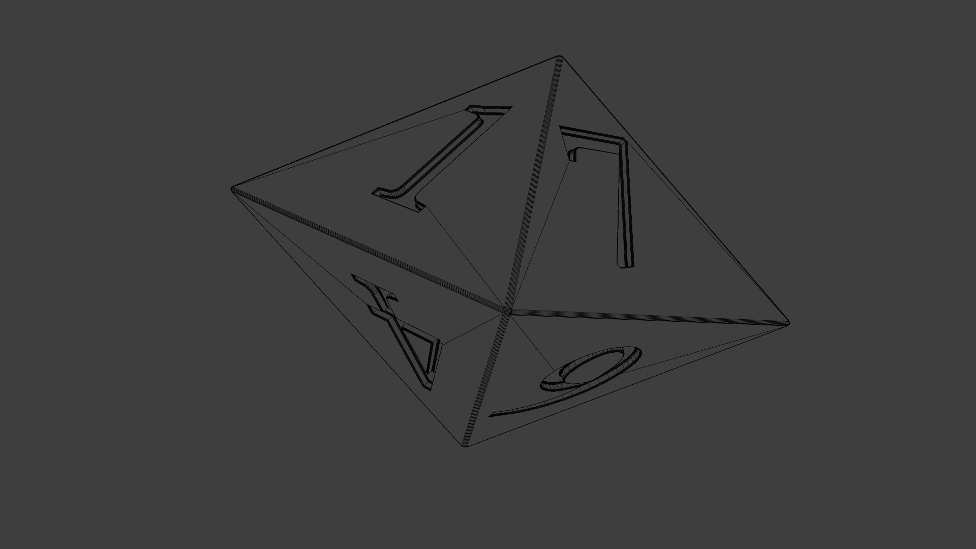 DIAMOND DICE 8 Faces PROP - Rogue Film Productions Model - TurboSquid ...