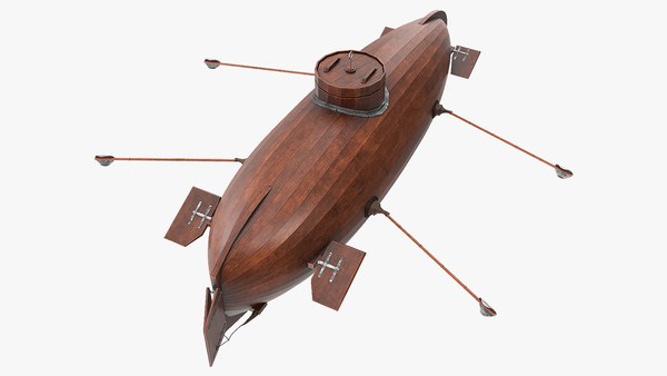 Drebbel Submarine Rigged의 현실적인 모델 3D 모델 - TurboSquid 2234656