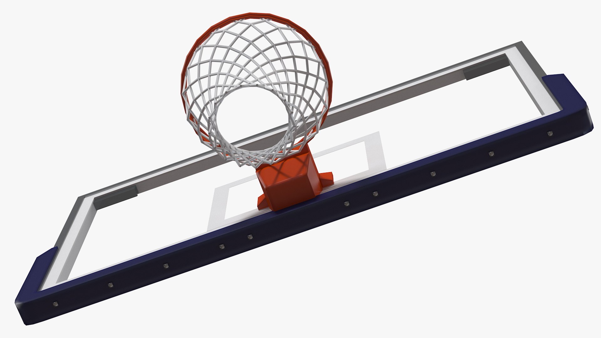 Basketball Hoop Baskets Throw Ball 3D Model - TurboSquid 1619508