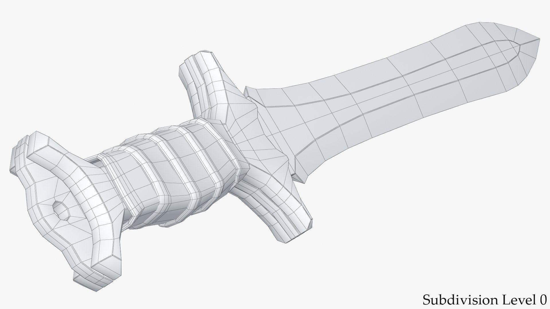 Double Sided Sword 2 3D Model - TurboSquid 1440678