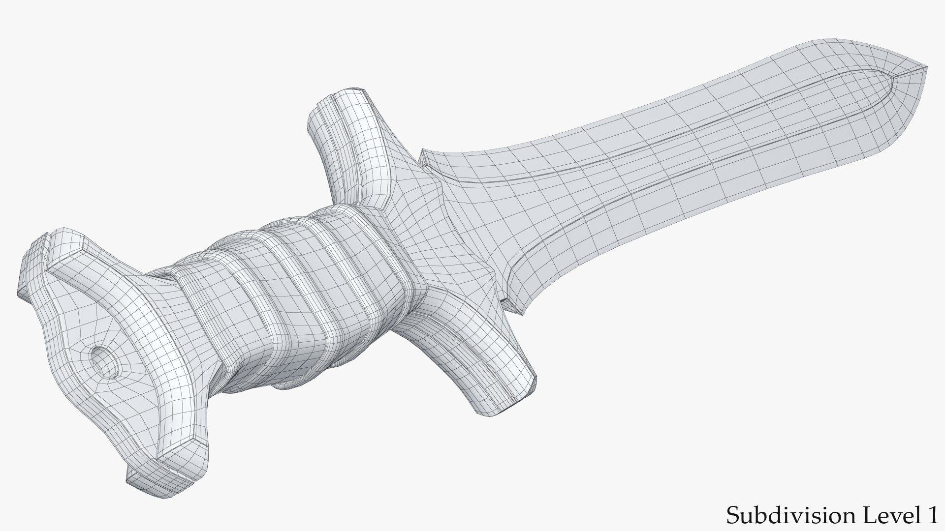 Double Sided Sword 2 3D Model - TurboSquid 1440678