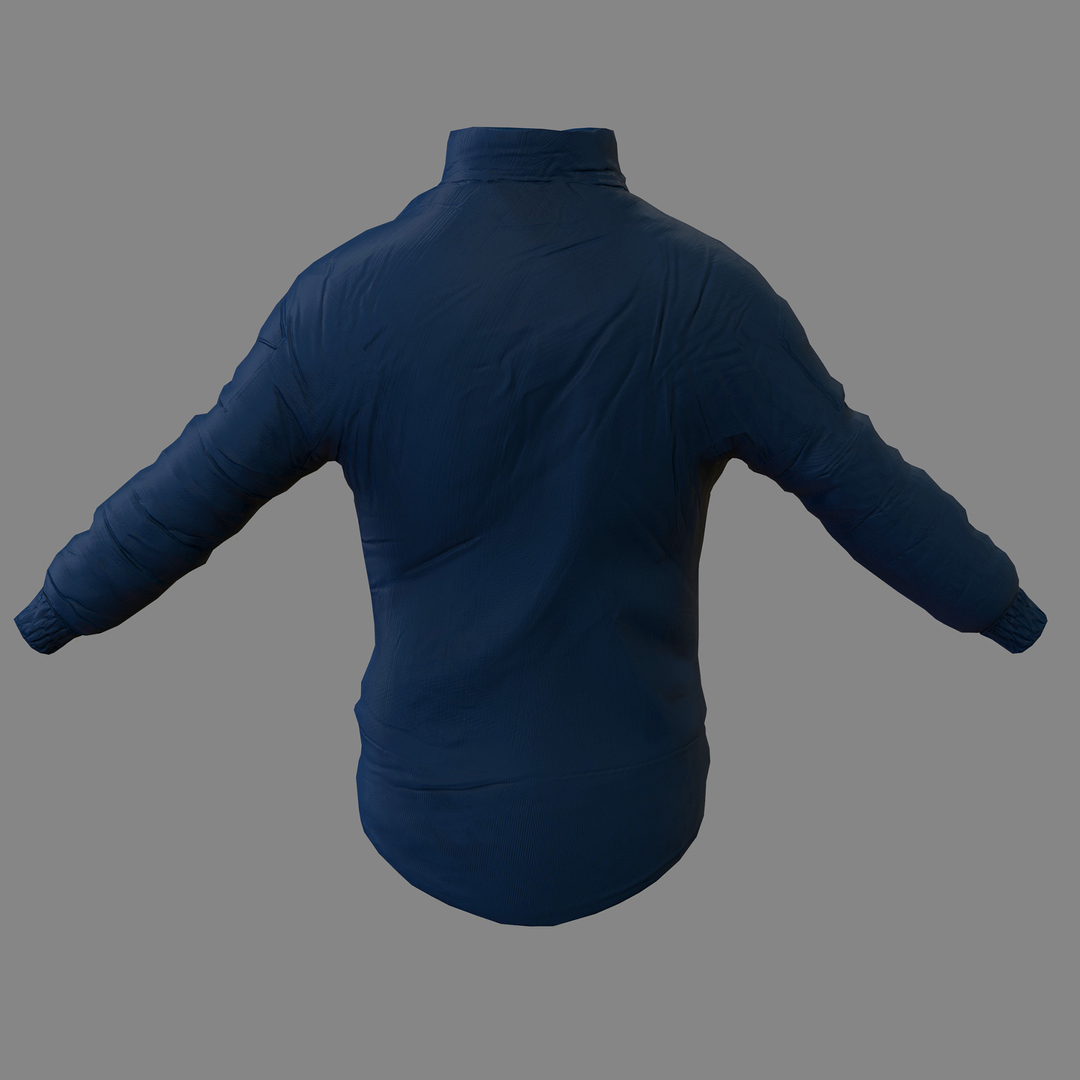 Jacket hiking 3D model - TurboSquid 1400270