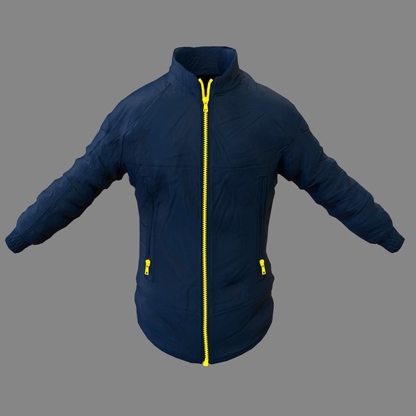 Jacket hiking 3D model - TurboSquid 1400270