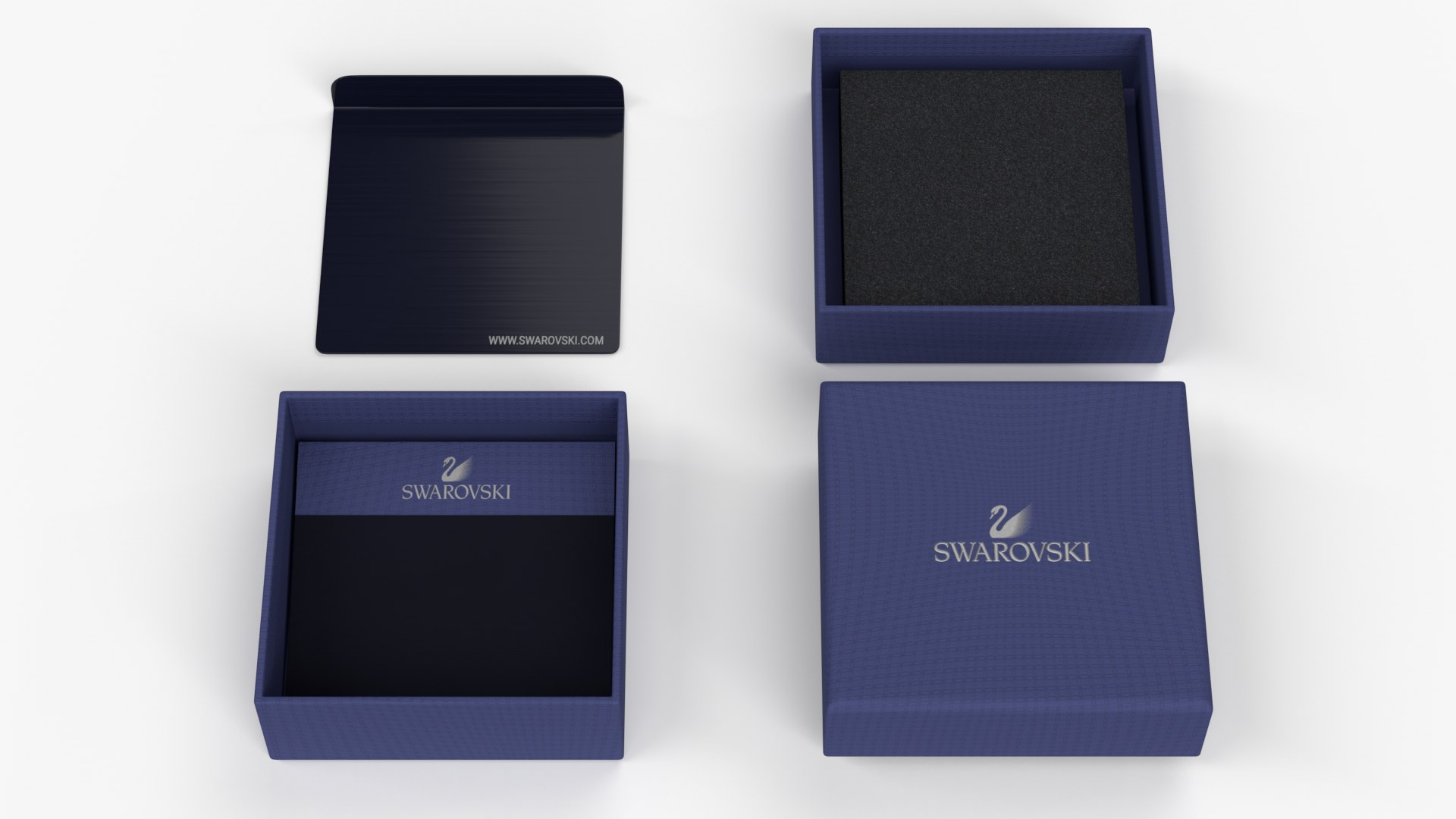 3D Swarovski Gift Box A Model - TurboSquid 1770153