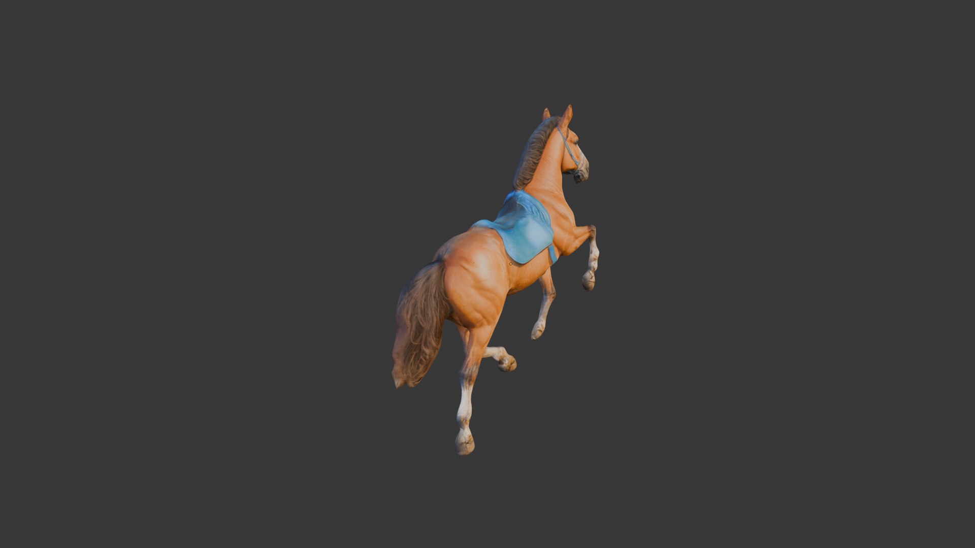 Realistic 3D Horse Model 3D Model - TurboSquid 2253232