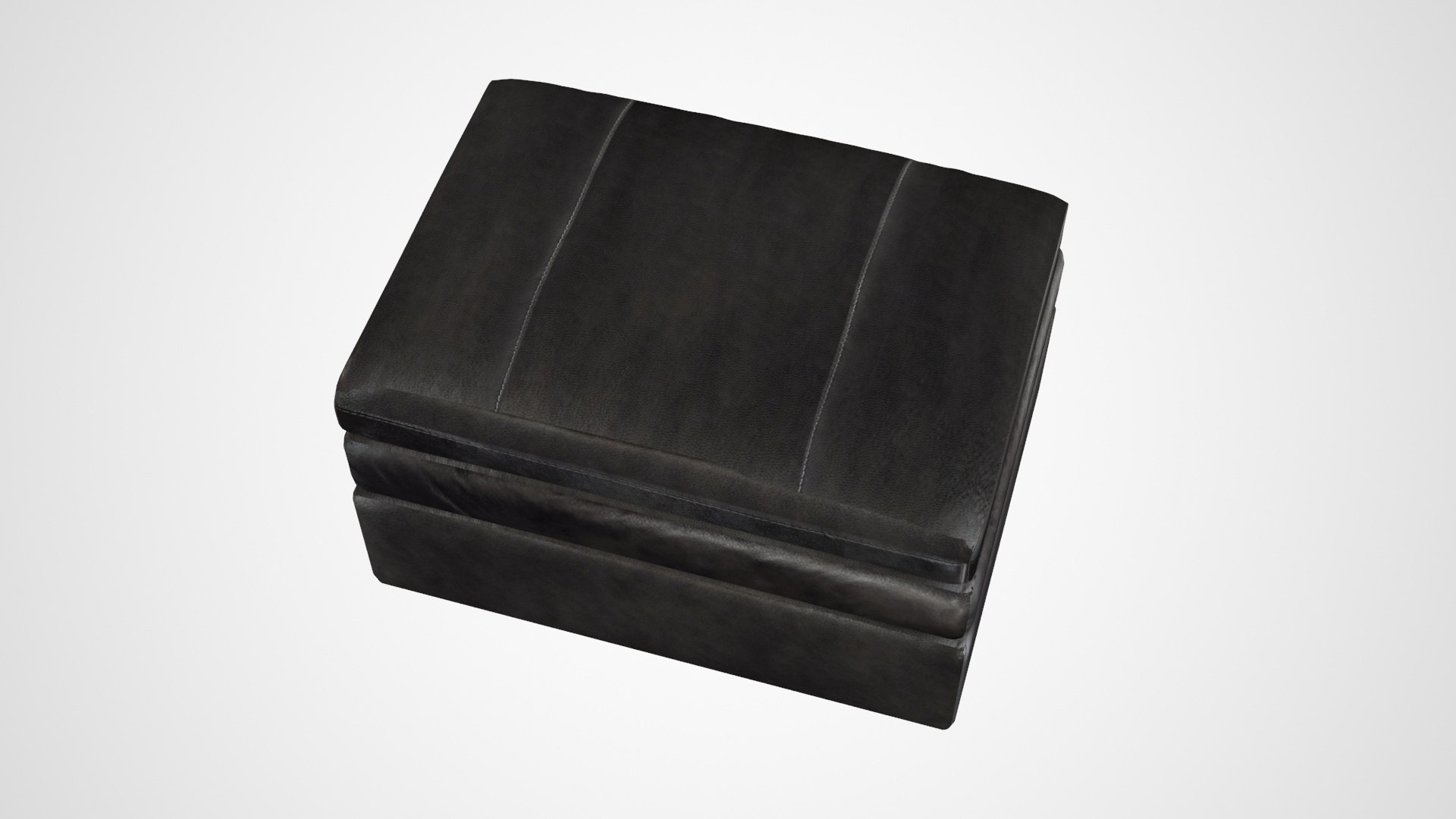 Simple Ottoman 3D Model - TurboSquid 1373159