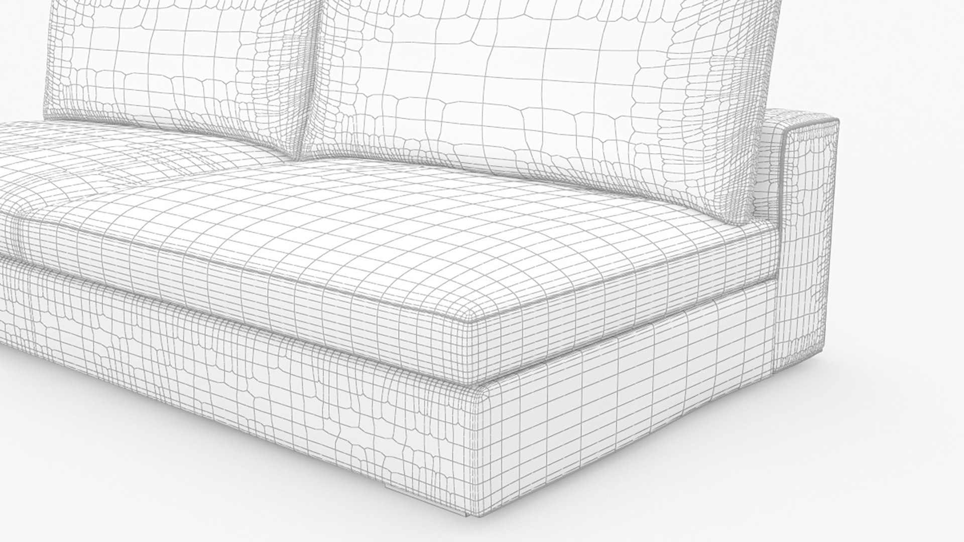 3D Clarence Sofa Moduler Part 03 - TurboSquid 2260185