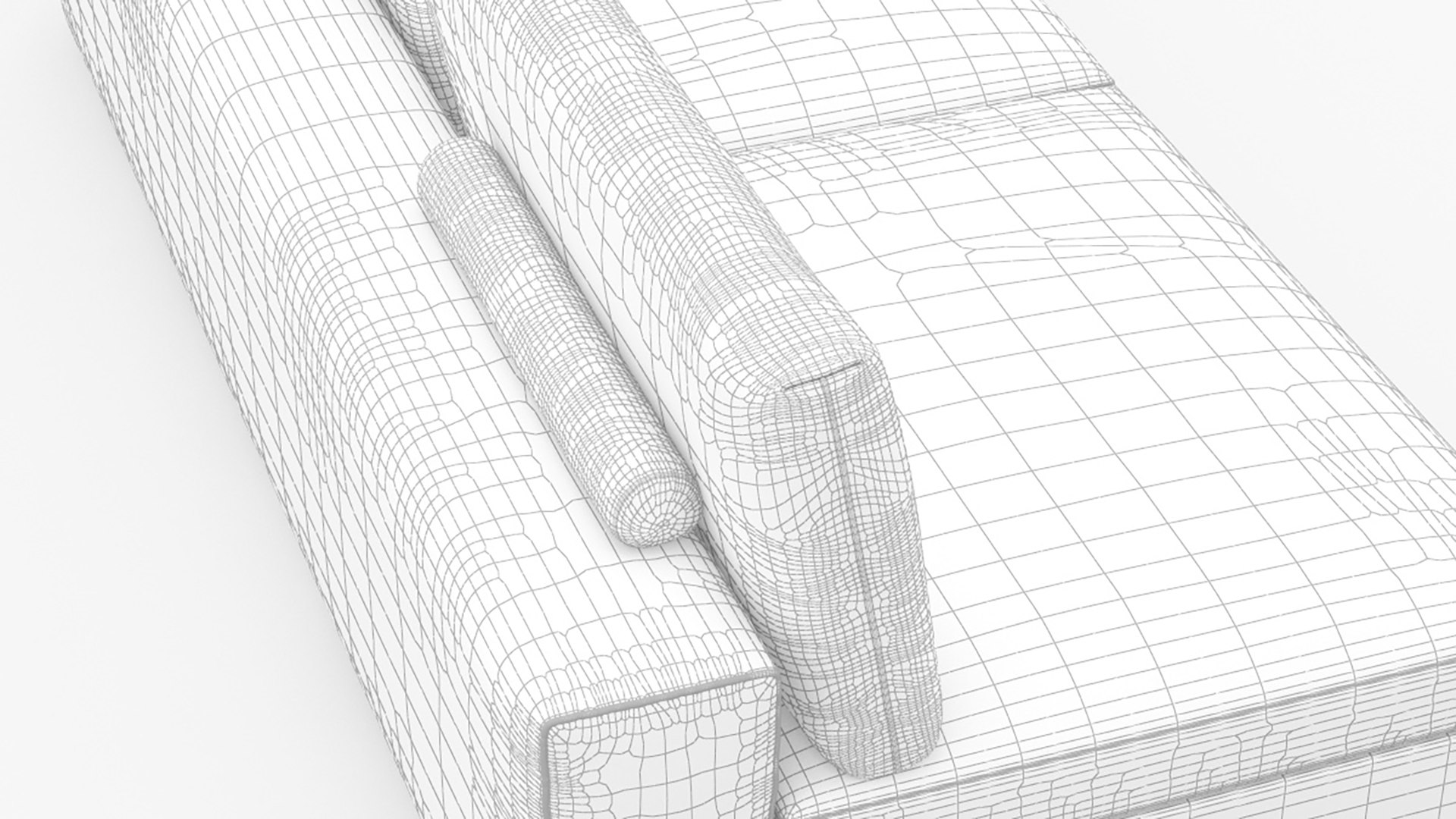 3D Clarence Sofa Moduler Part 03 - TurboSquid 2260185