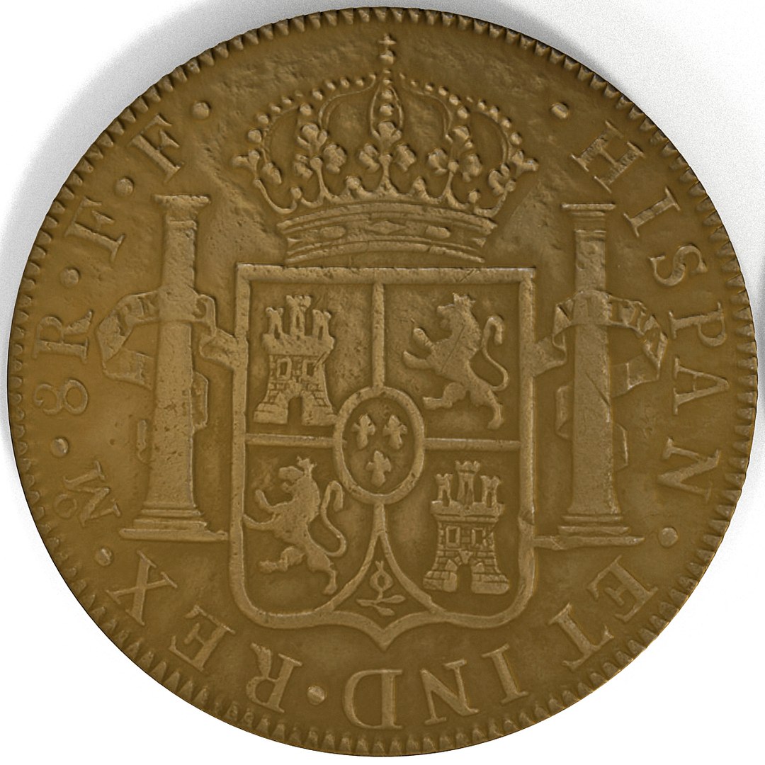 3dsmax Gold Doubloon