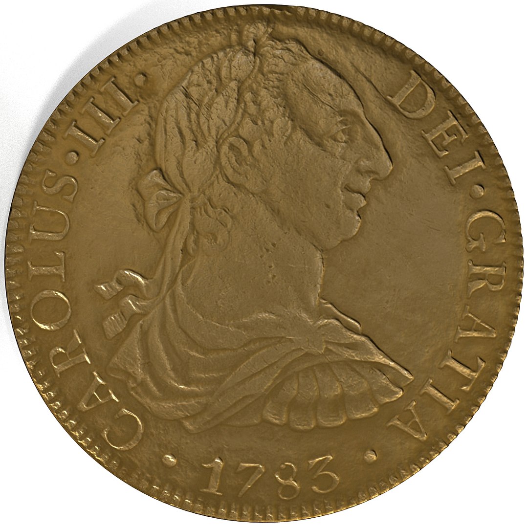 3dsmax Gold Doubloon