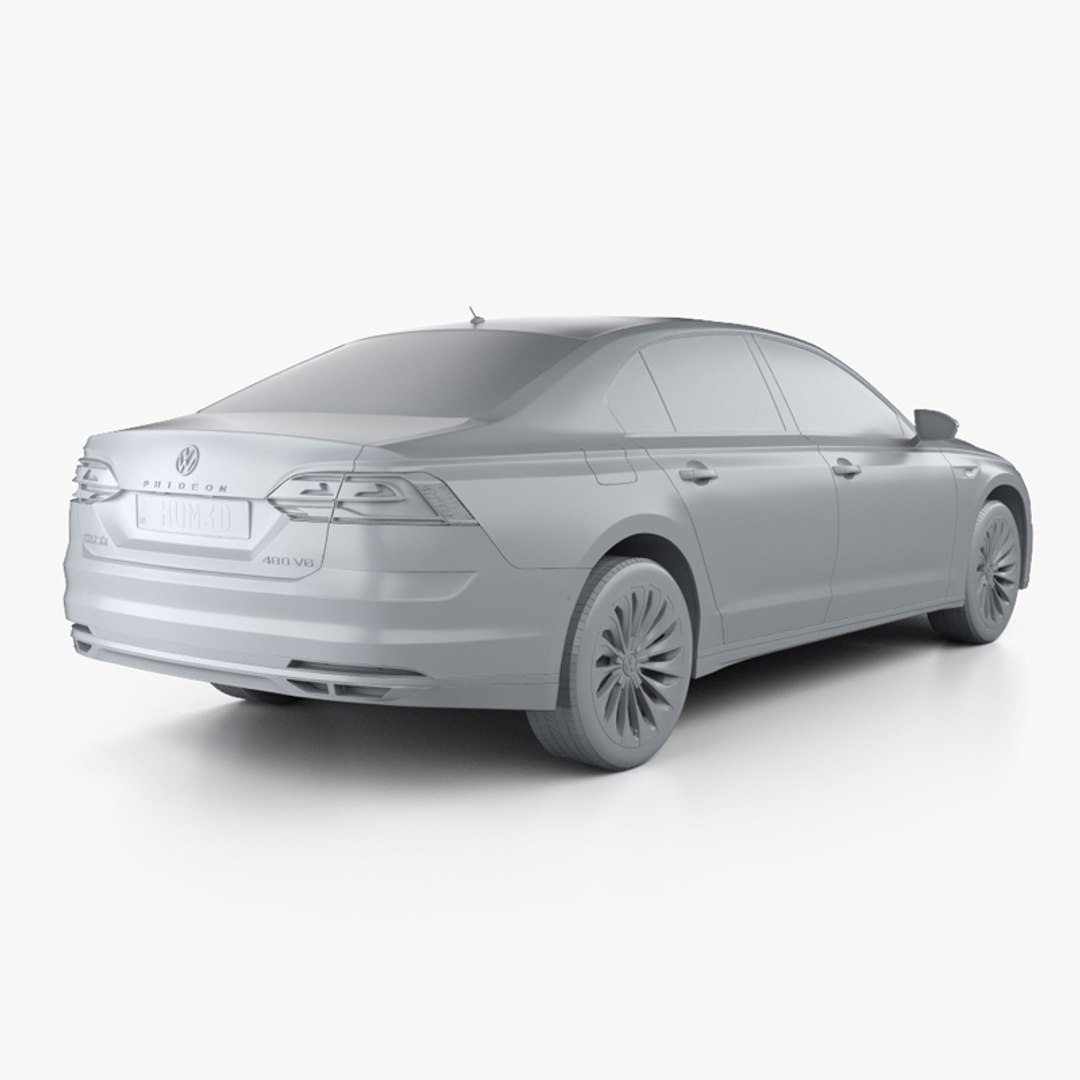 Volkswagen Phideon 2022 3D Model - TurboSquid 1853096