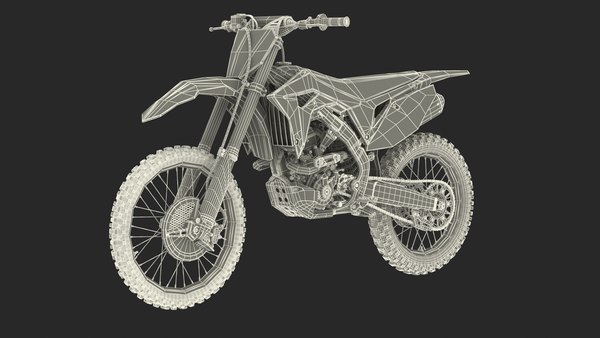 3D motocross bike generic moto model - TurboSquid 1496324