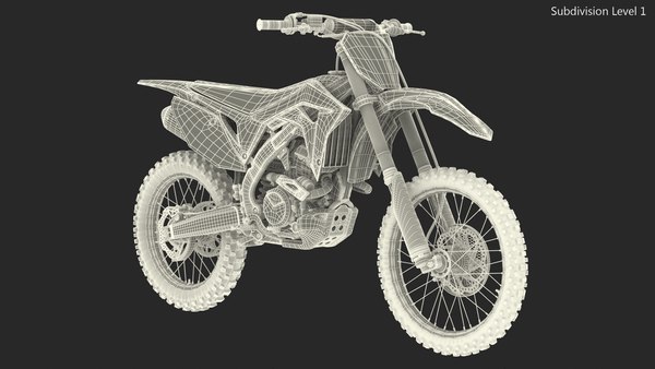 3D motocross bike generic moto model - TurboSquid 1496324