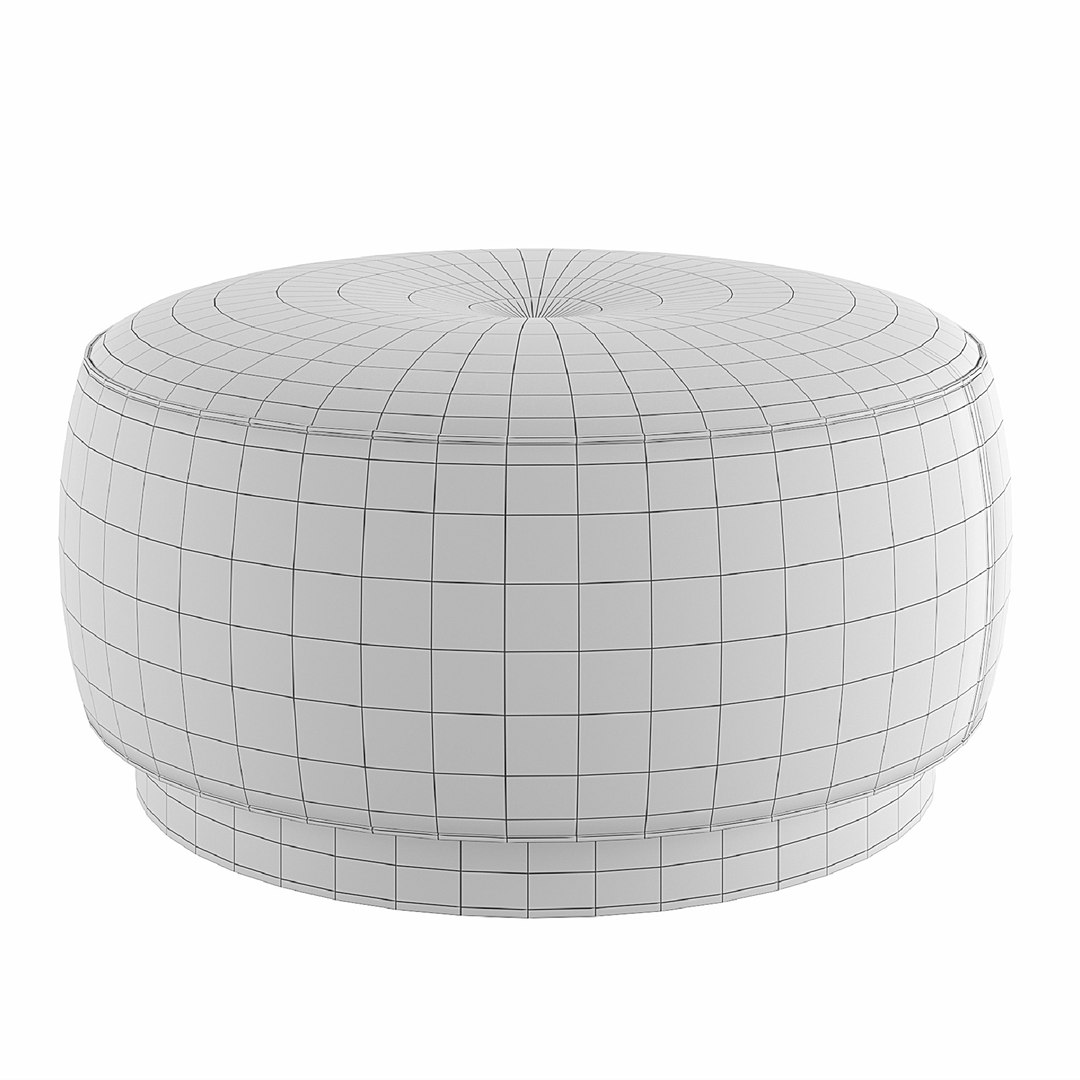 Pouf Torii Bold 3D - TurboSquid 2199091
