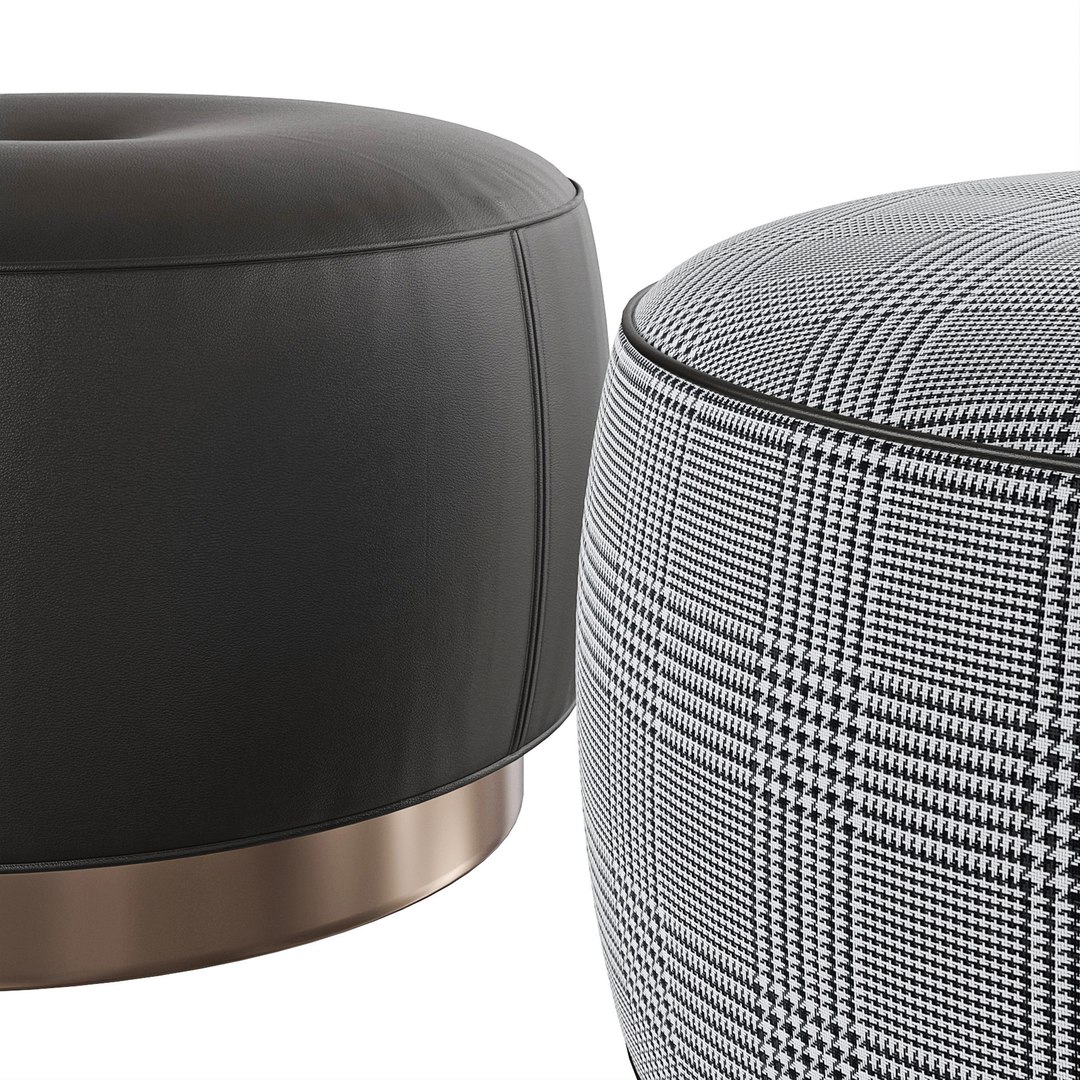 Pouf Torii Bold 3D - TurboSquid 2199091