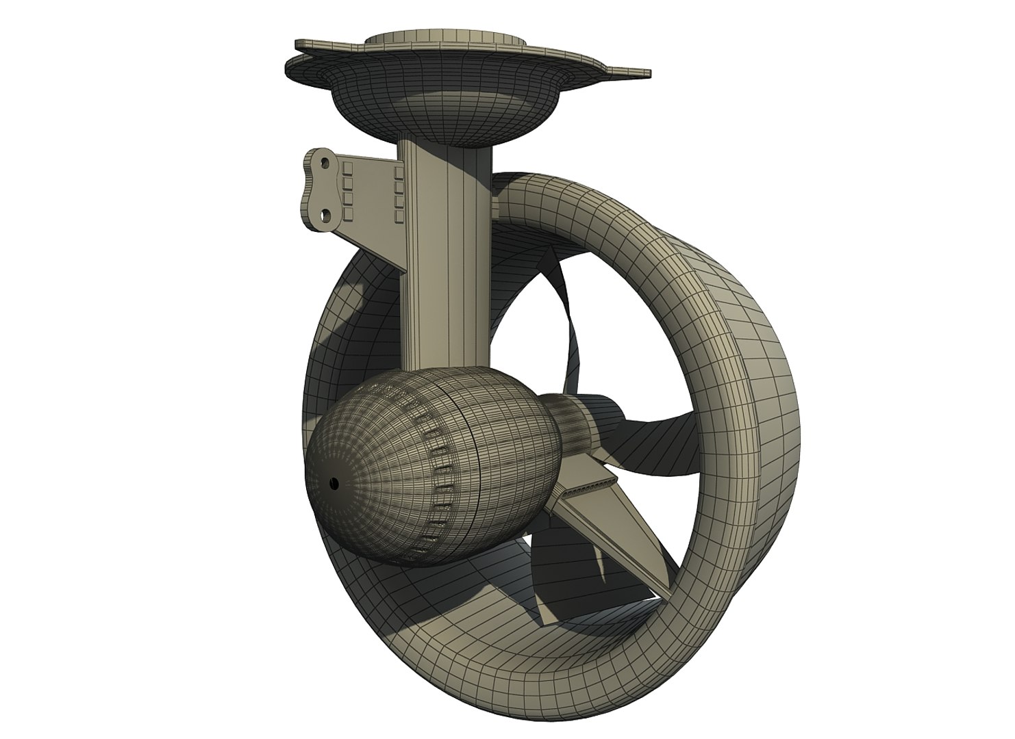 Voith Radial Propeller Model - TurboSquid 1338129