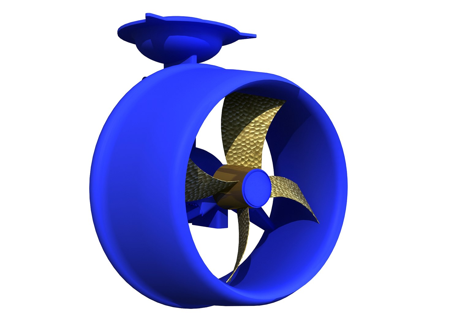 Voith Radial Propeller Model - TurboSquid 1338129