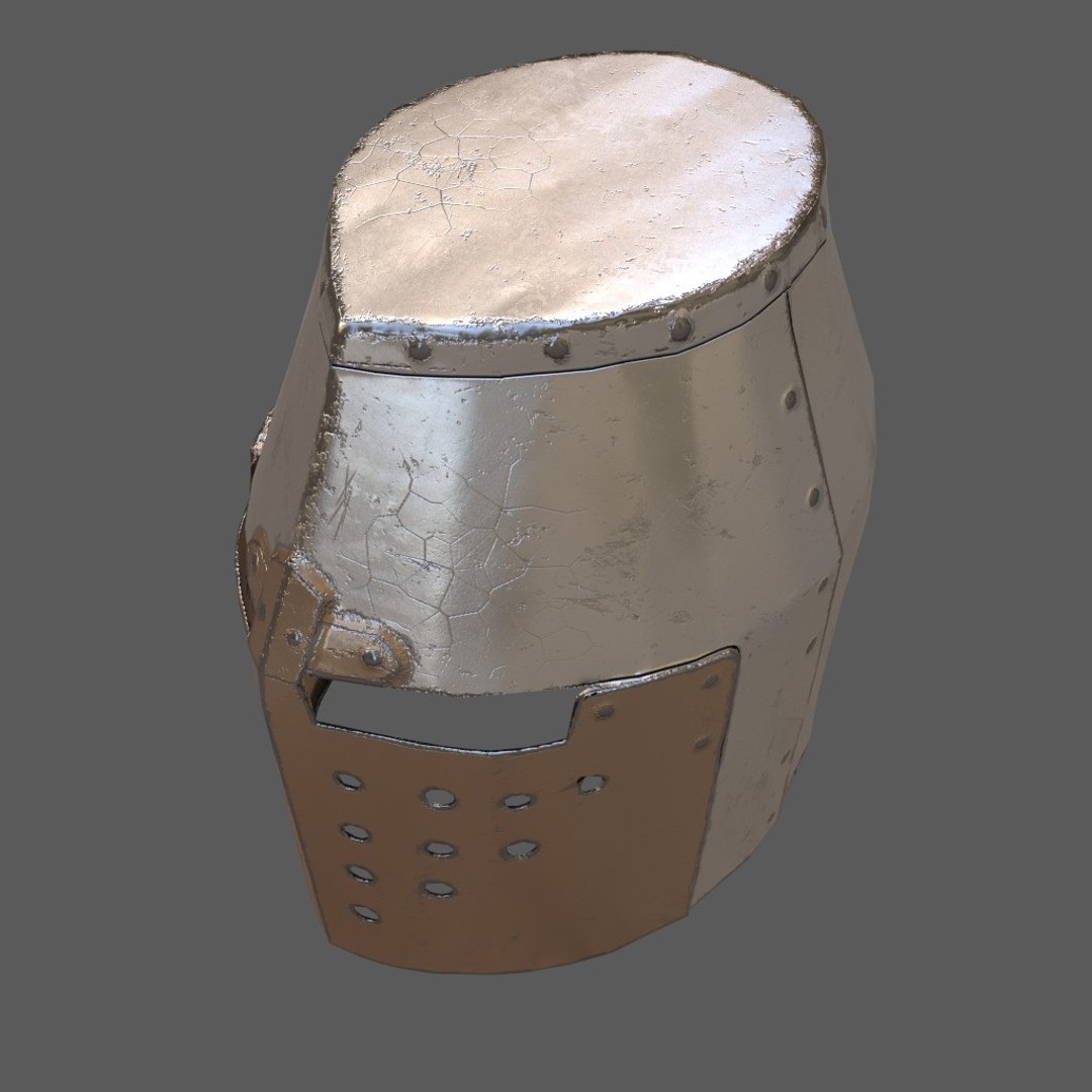 Templar helmet 3D model - TurboSquid 1502849