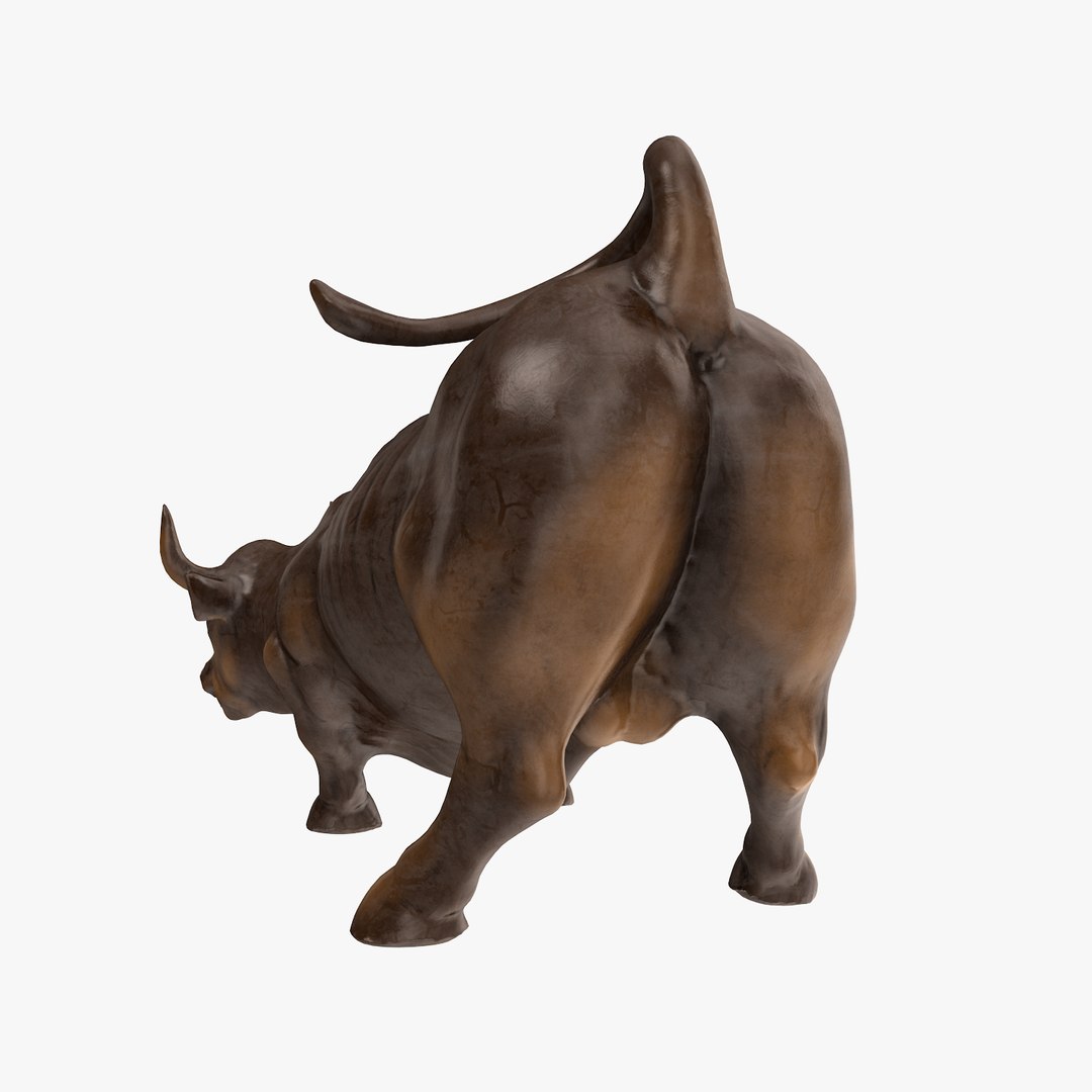 Charging Bull Model - TurboSquid 1215721