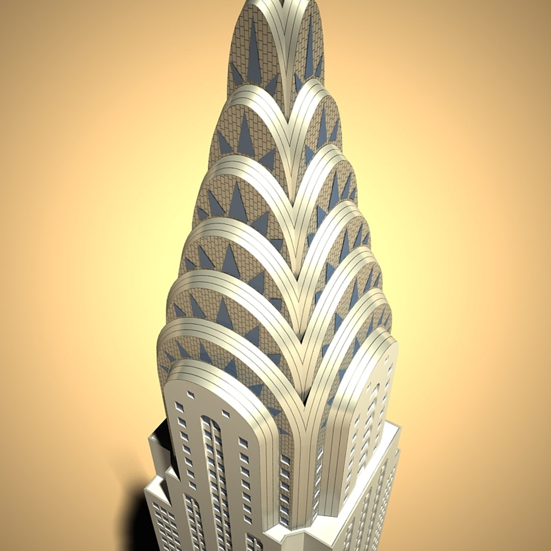 Chrysler Building 3d Obj