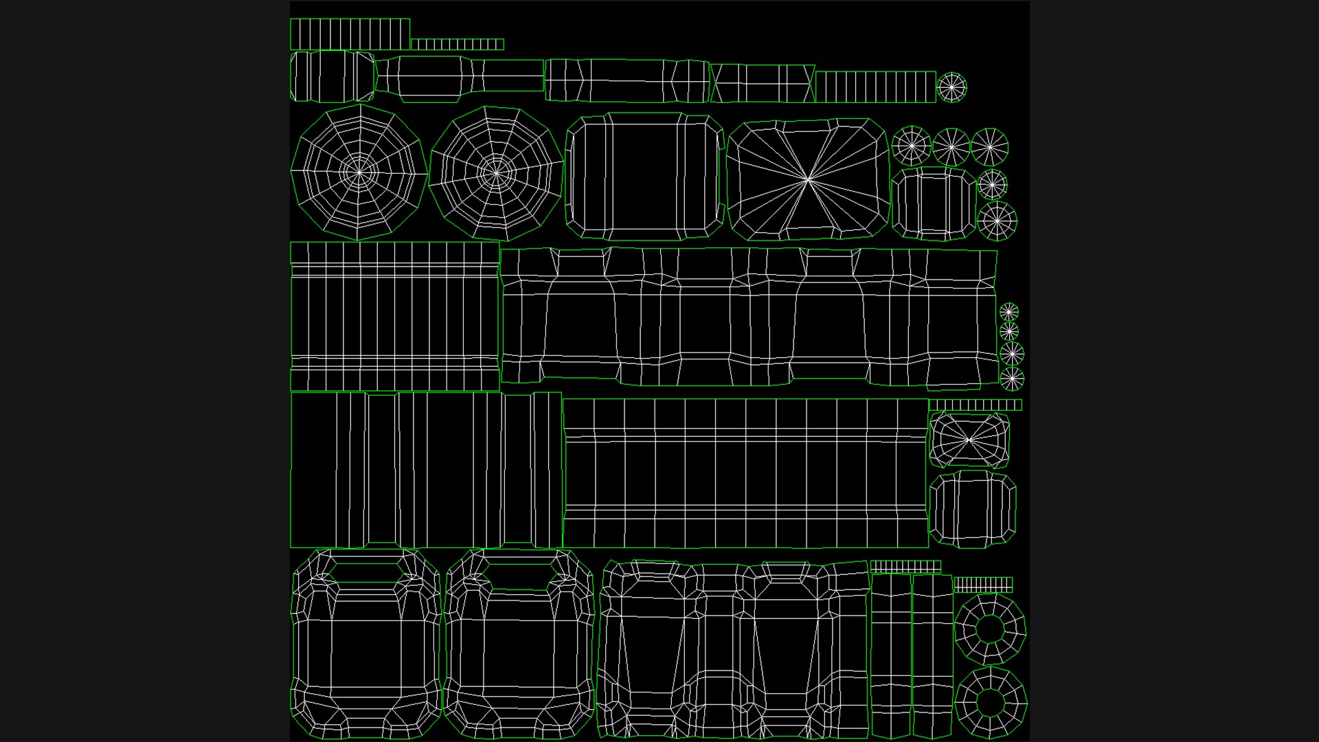 3D Stylized Sci-Fi Cyberpunk Batteries Energy Power Health Battery Pack ...