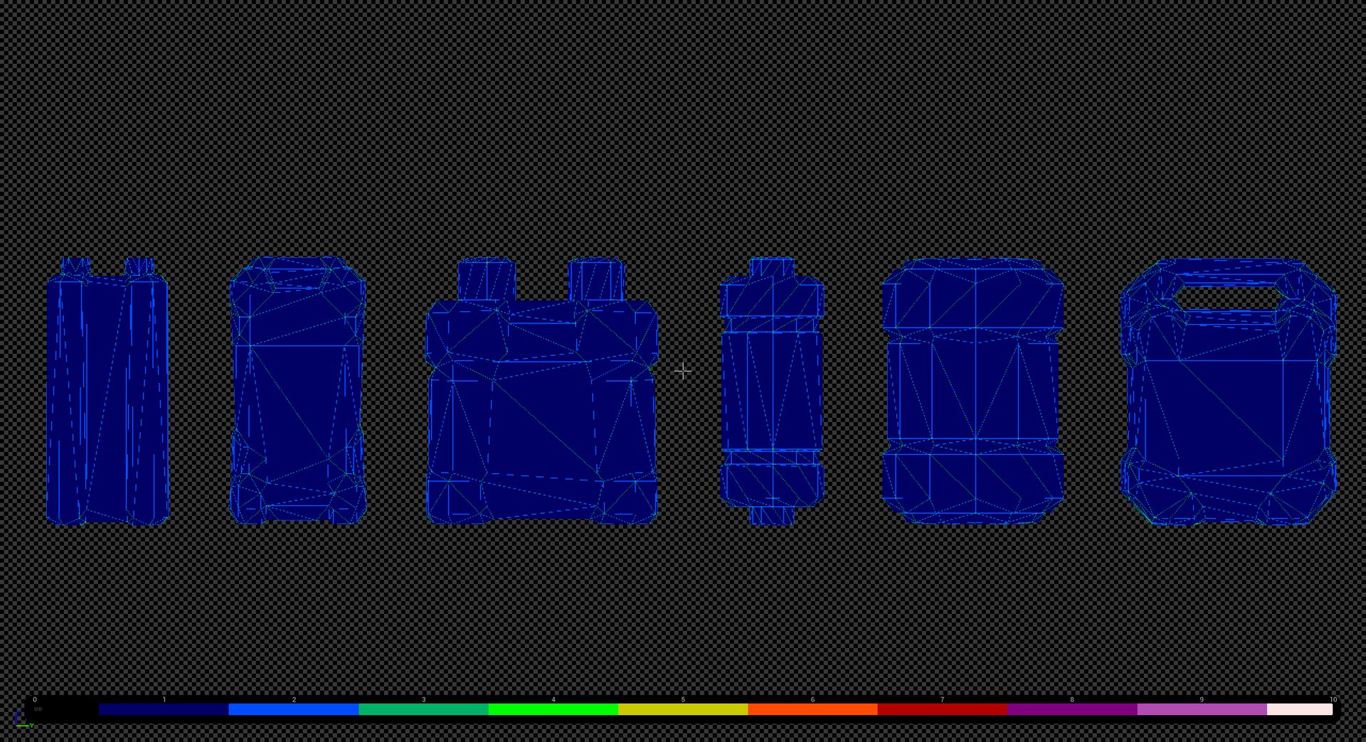 3D Stylized Sci-Fi Cyberpunk Batteries Energy Power Health Battery Pack ...