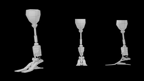 3D Robot arm and leg - TurboSquid 1861739