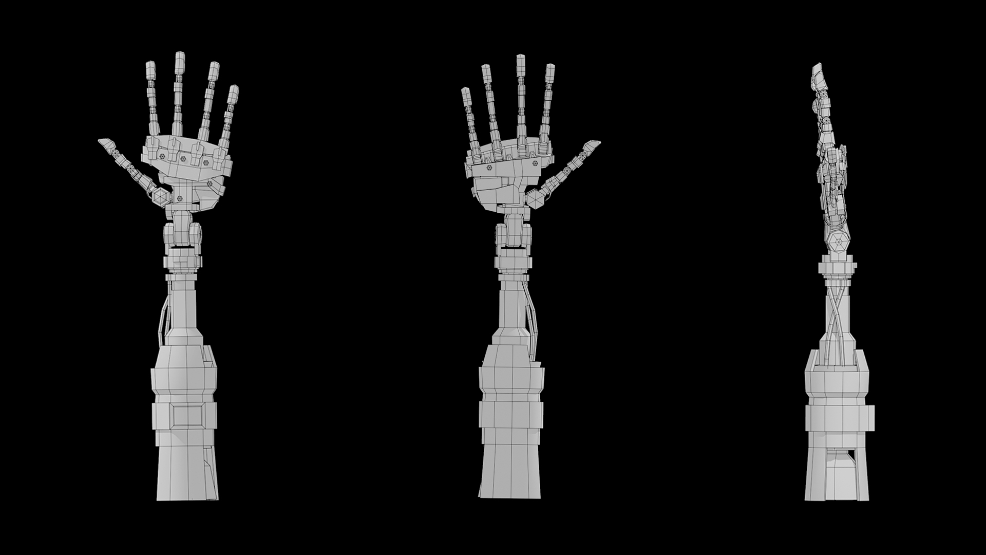 3D Robot arm and leg - TurboSquid 1861739