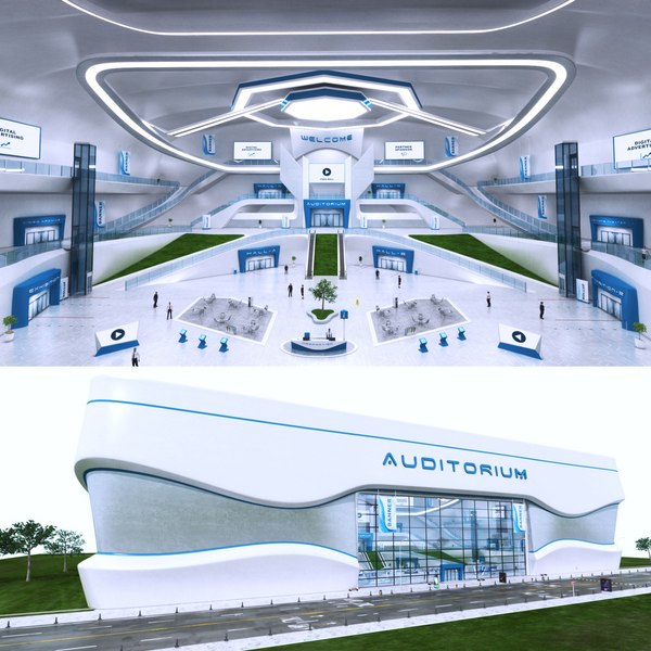 Commercial Building 3D Models for Download | TurboSquid