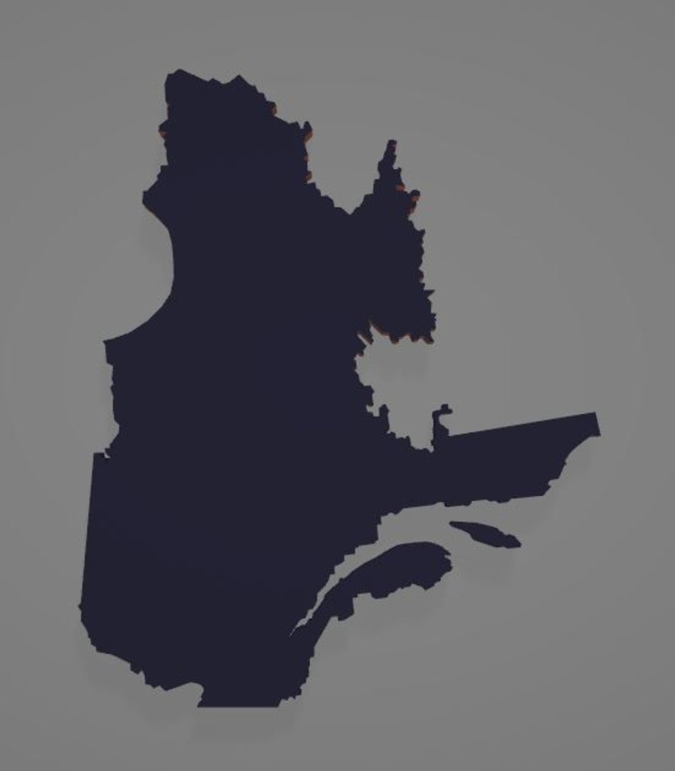 Province Quebec 3D Model - TurboSquid 1691393