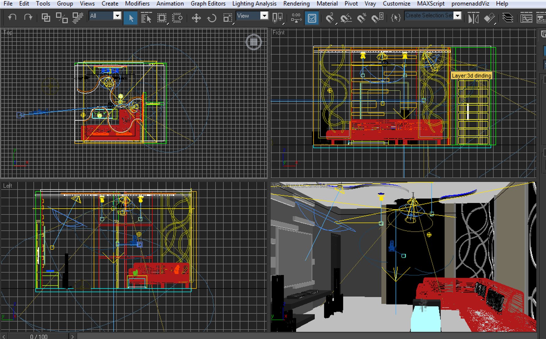 3d model room design