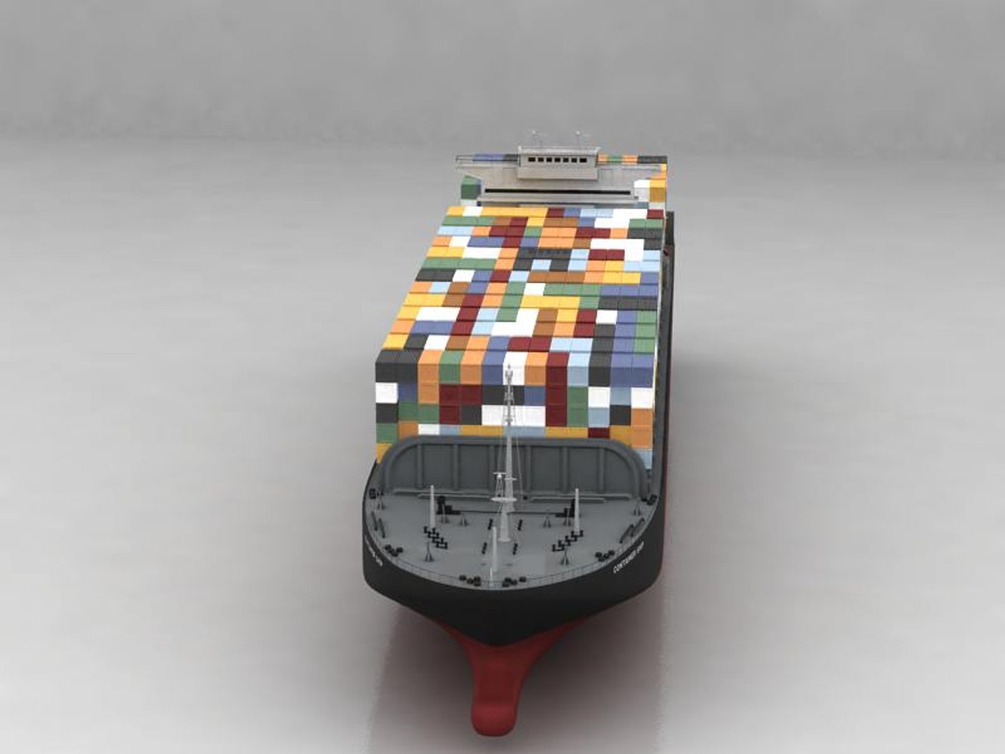 3D Container Ship - TurboSquid 1583361