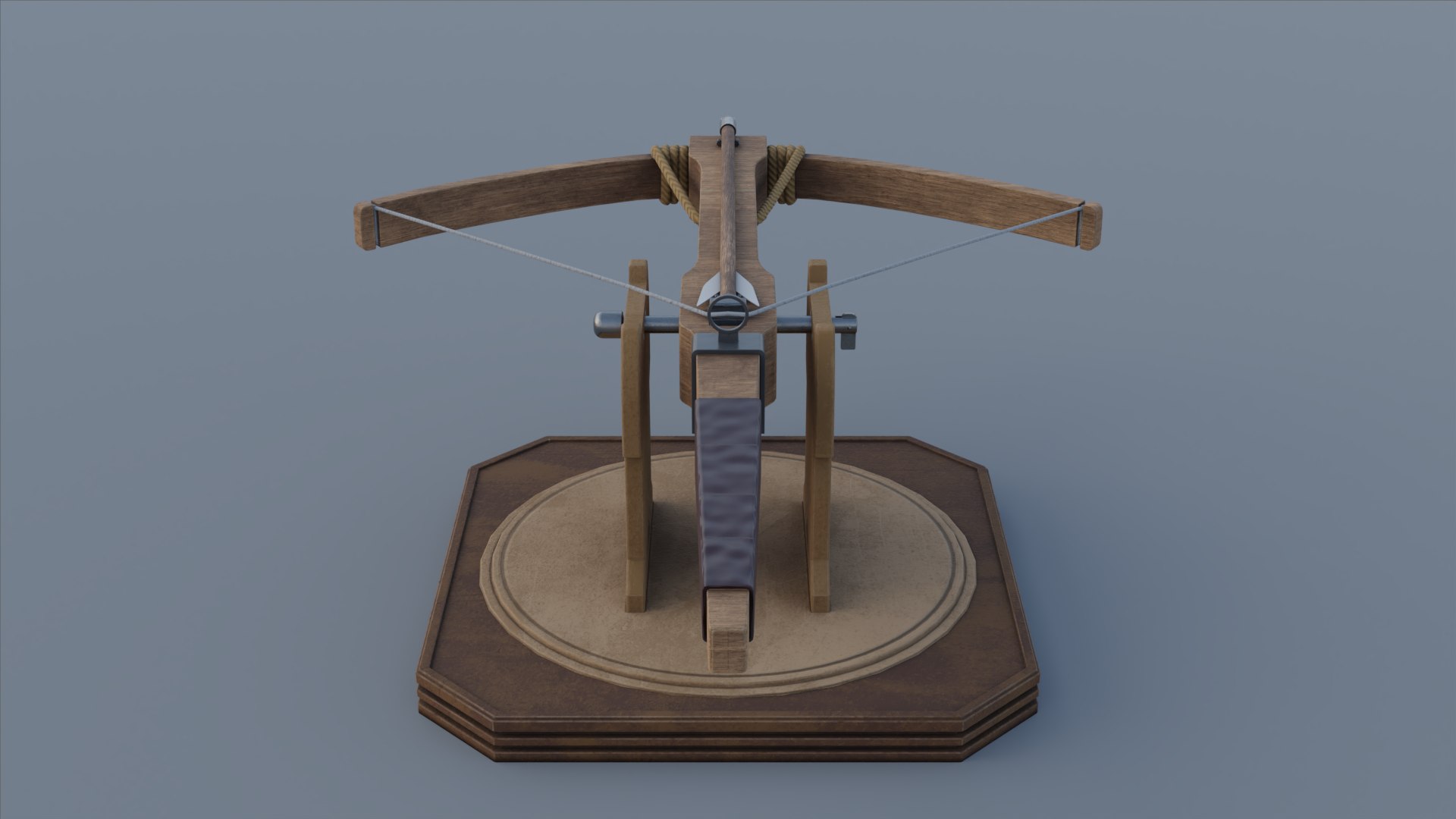 Mounted Crossbow 3D Model - TurboSquid 1892193