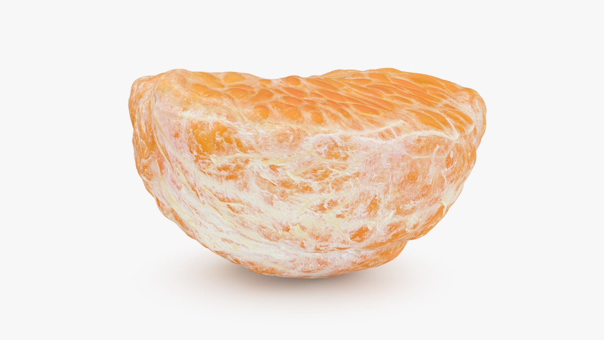 Mandarin Half 3D - TurboSquid 2245490
