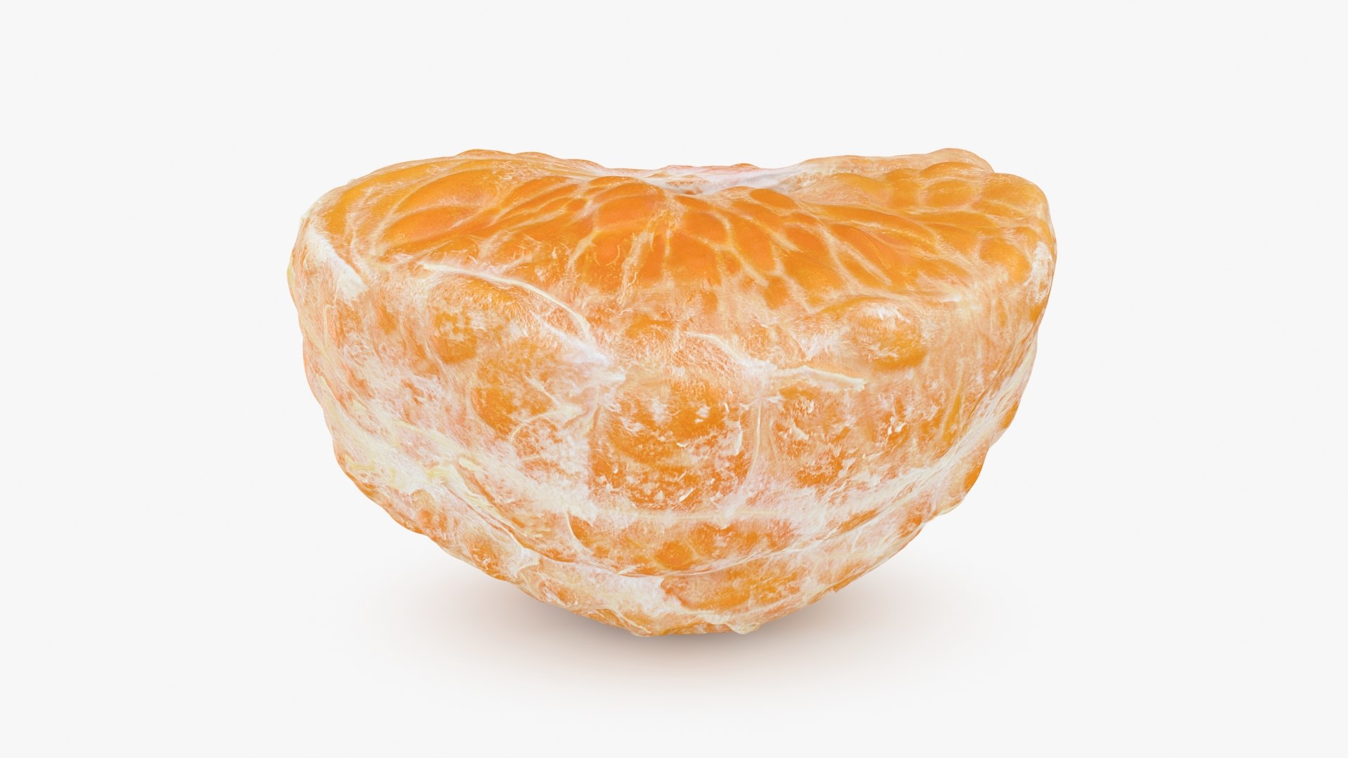 Mandarin Half 3D - TurboSquid 2245490