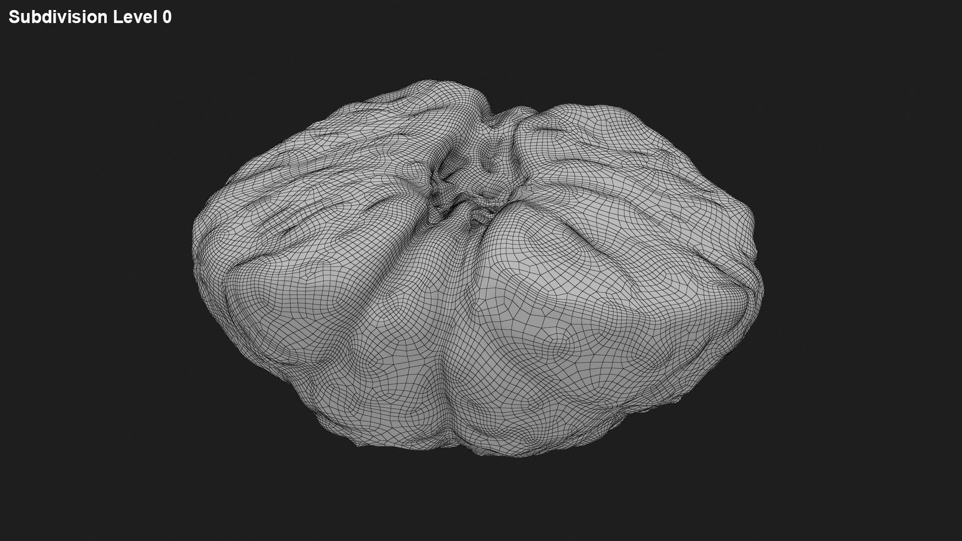Mandarin Half 3D - TurboSquid 2245490