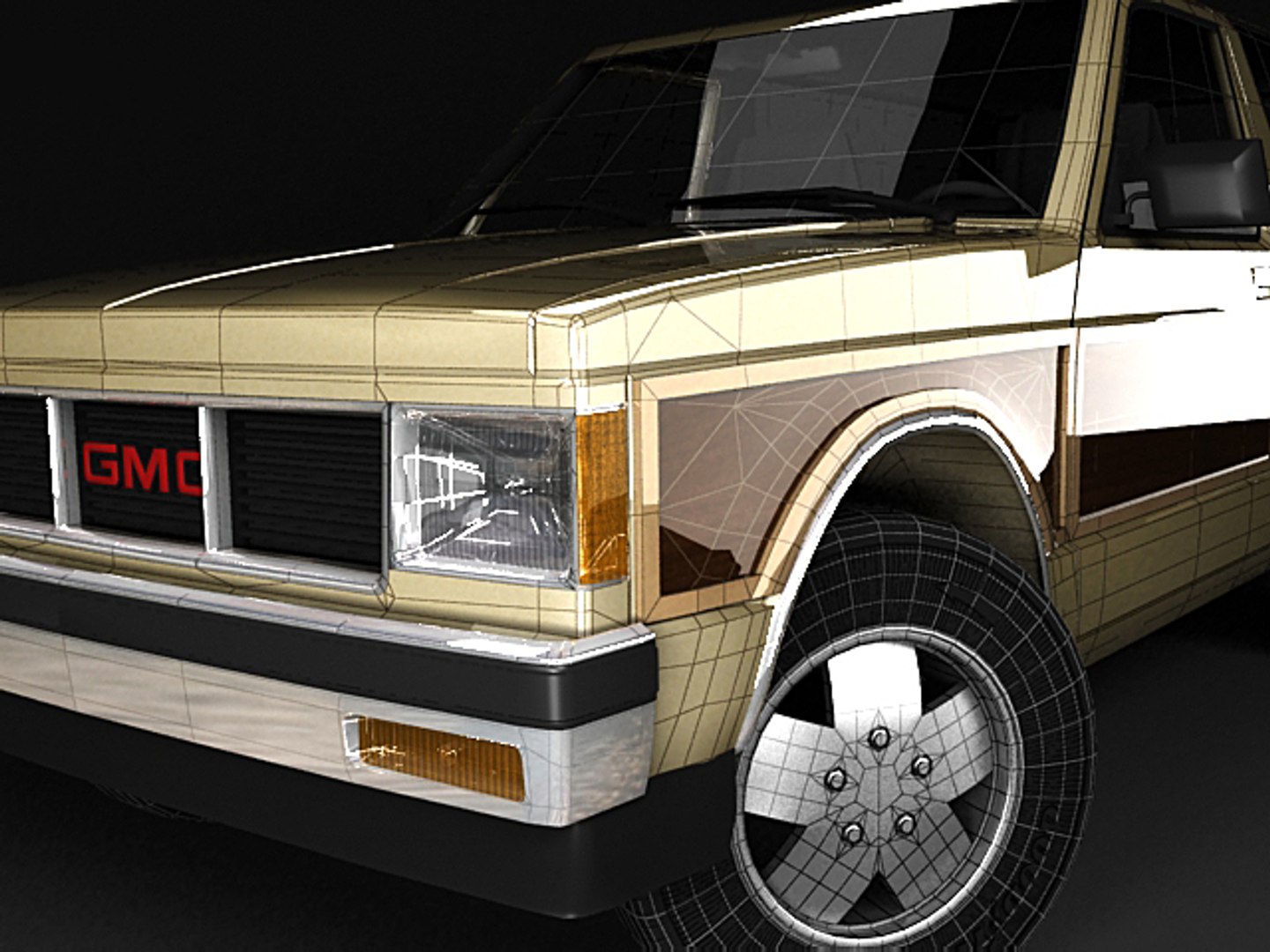 3d Model Gmc Jimmy Mk1