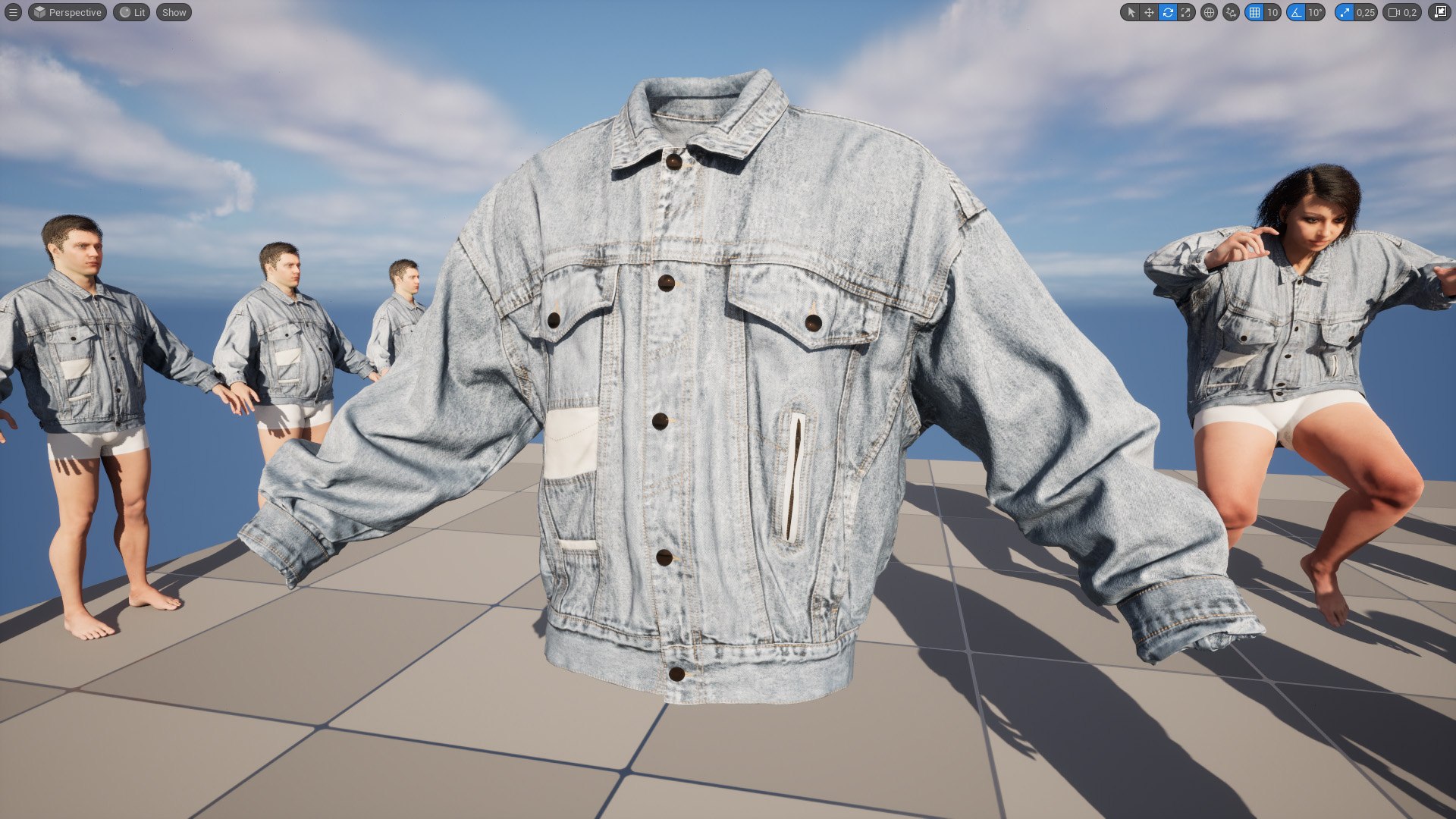 Jacket 47 - All MH Bodies UE5 Skeletons - Rigged 3D Model - TurboSquid 2308935