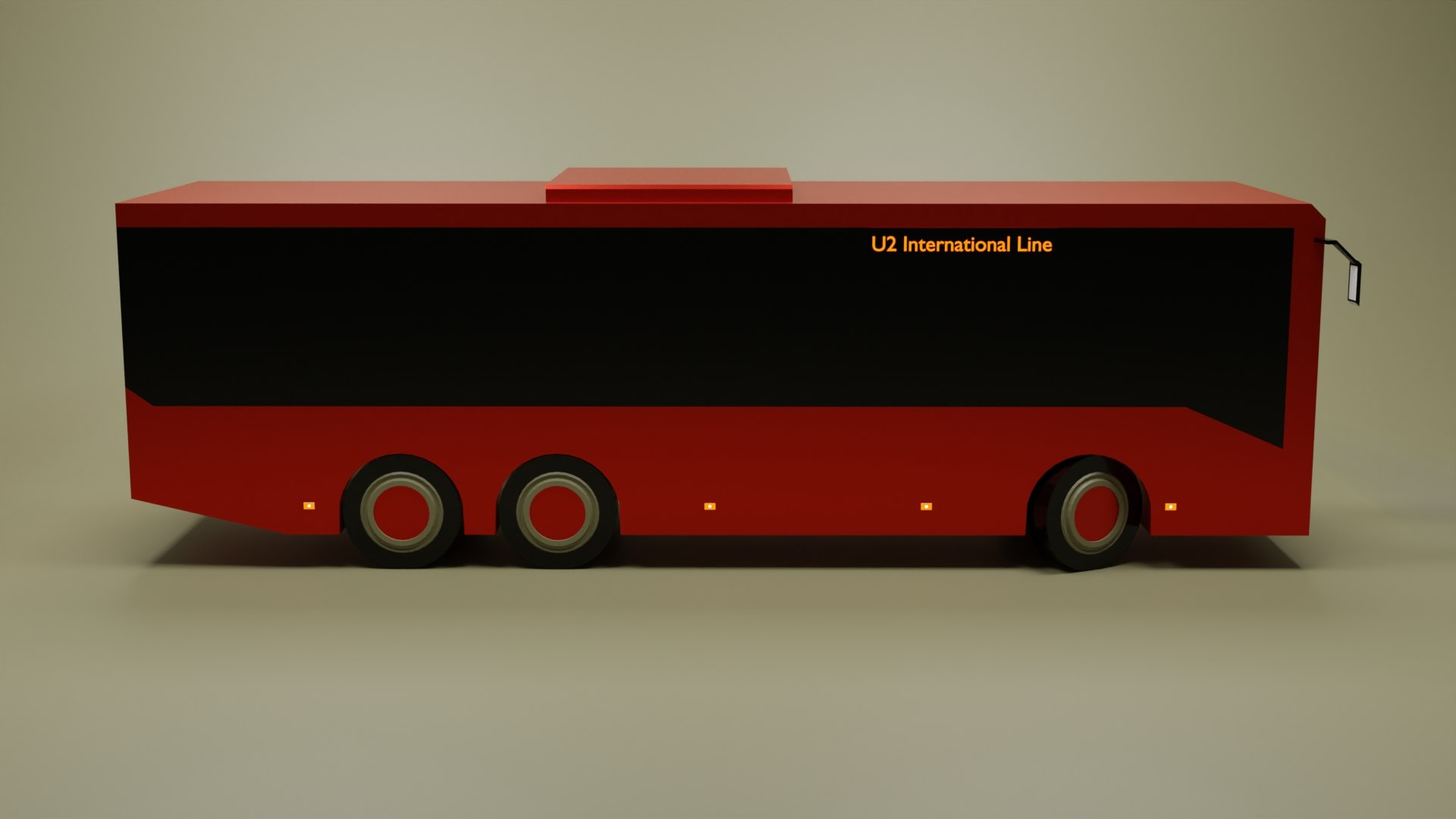 Low-poly Bus 3D Model - TurboSquid 1594174