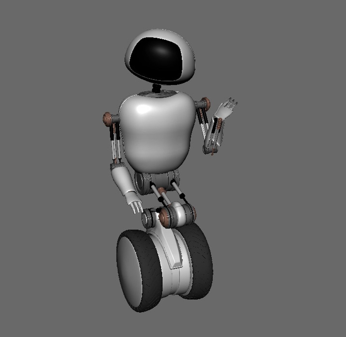 3D Wheel Robot Model - TurboSquid 1239048