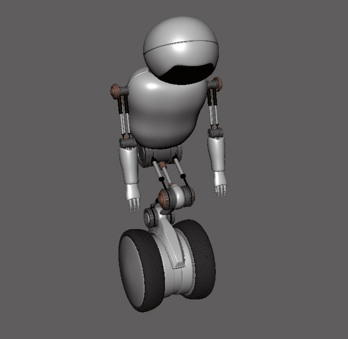 3D Wheel Robot Model - TurboSquid 1239048