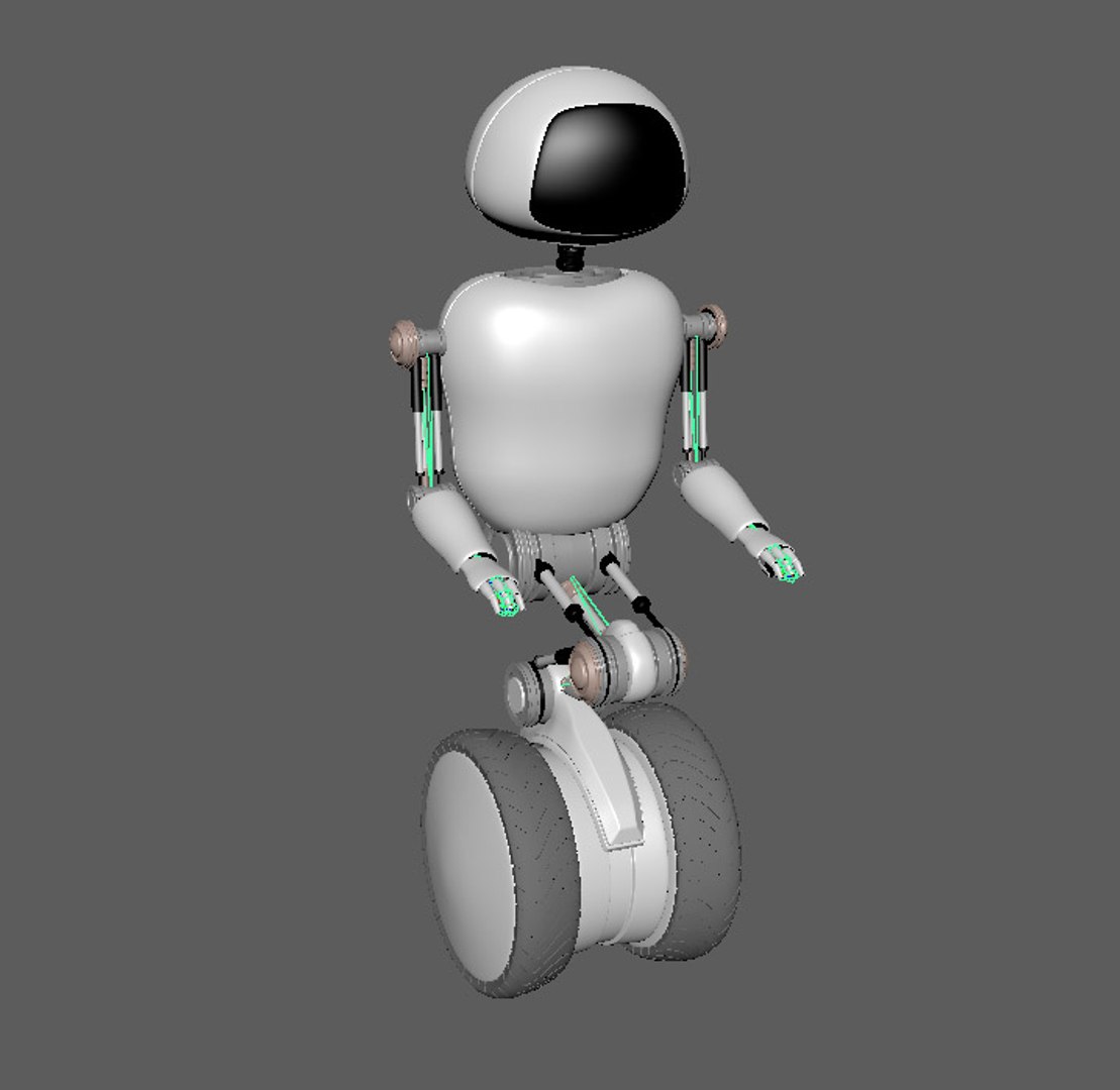 3D Wheel Robot Model - TurboSquid 1239048