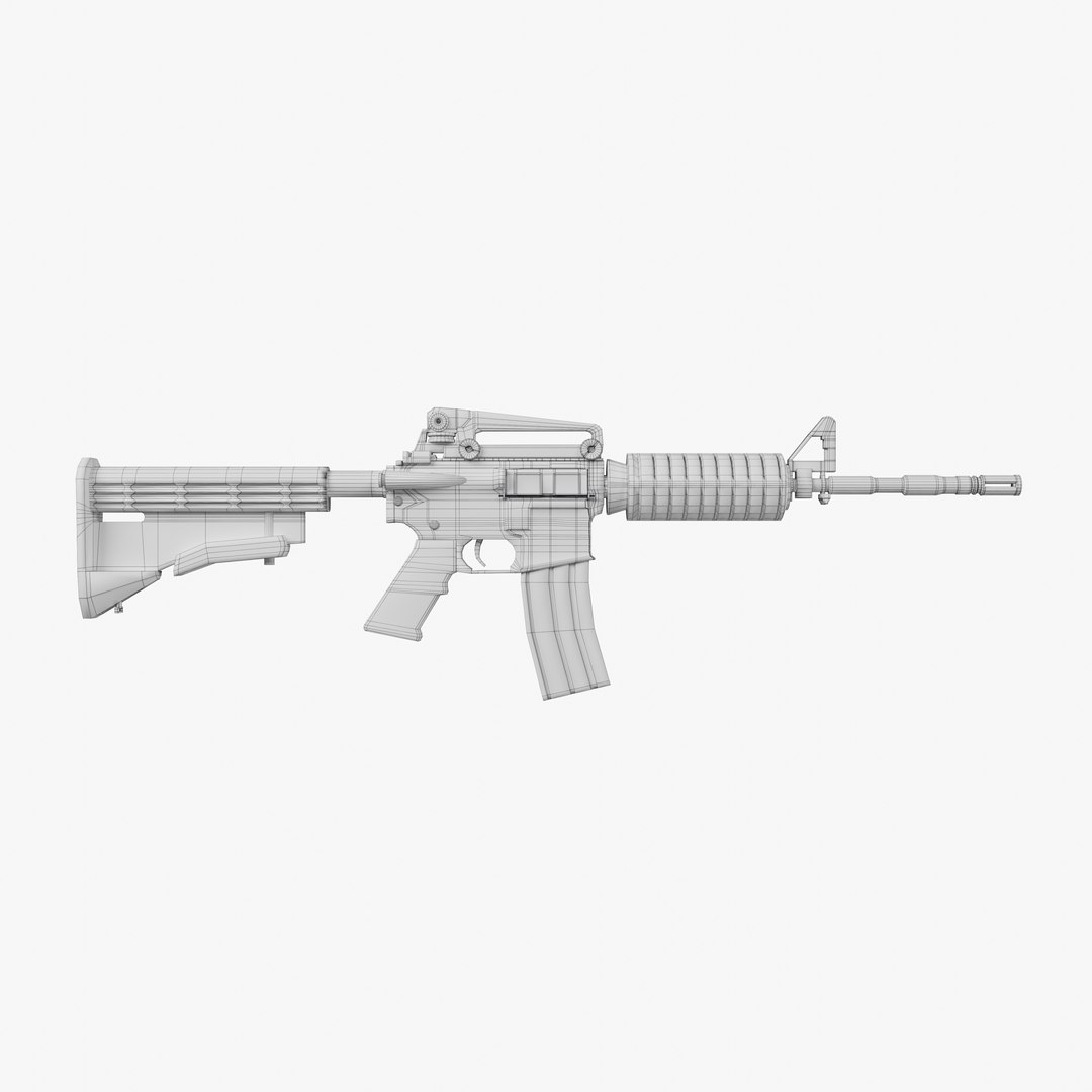 3D Model M4 M4a1 - TurboSquid 1639857