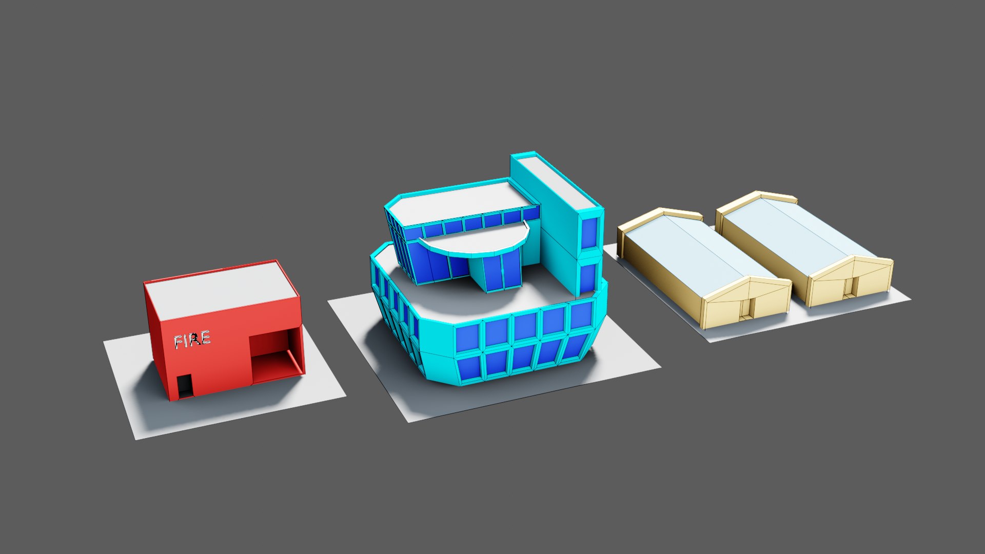 Modular-city Modular-city-assets 3D Model - TurboSquid 1671305