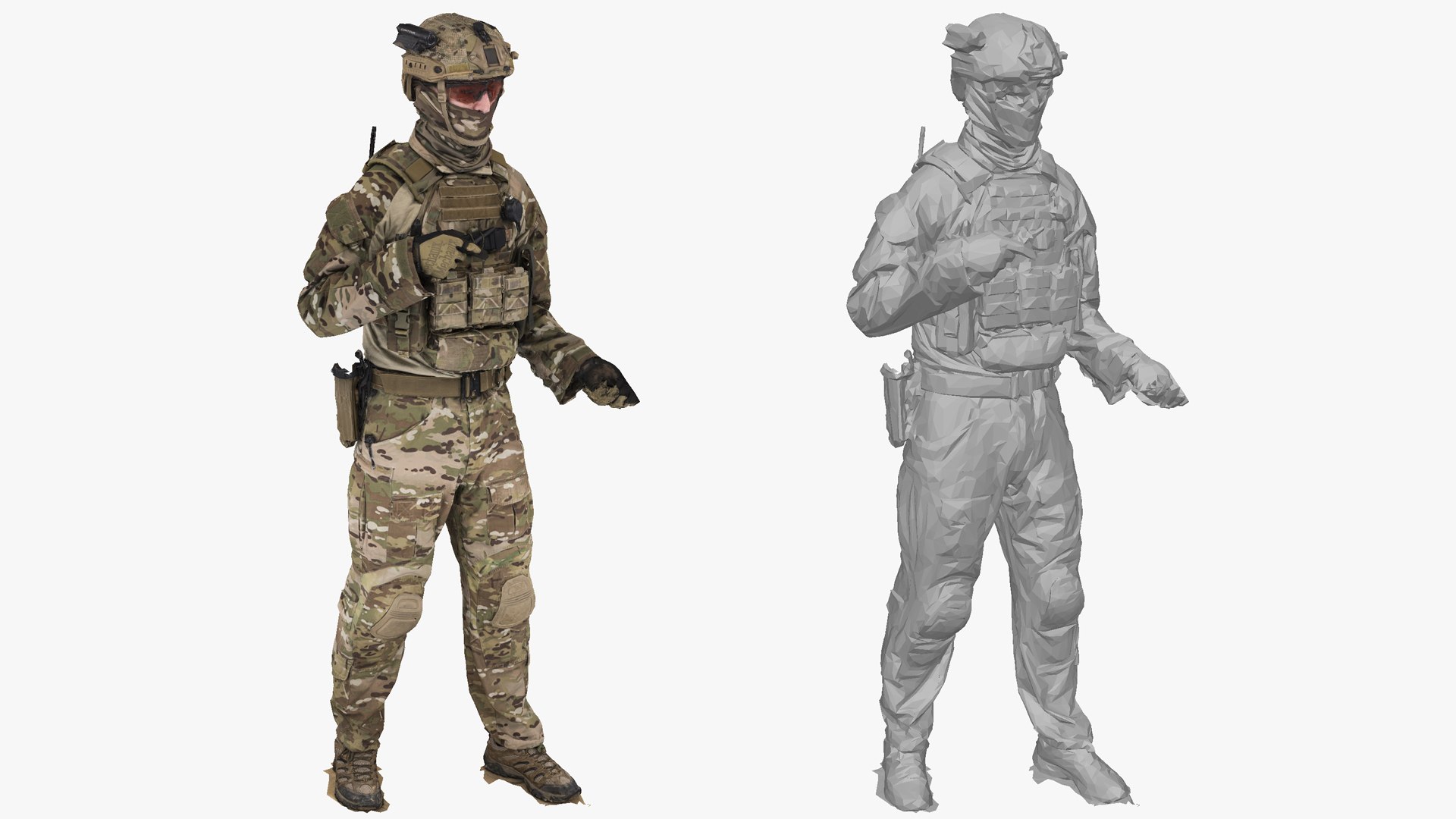 ADF Australian Combat Soldier Gun Pose 3D - TurboSquid 2342923